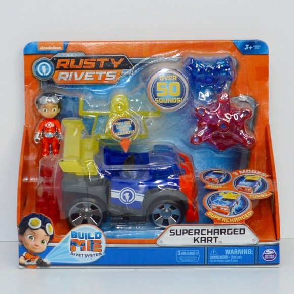 Nickelodeon | Toys | Nickelodeon Rusty Rivets Supercharged Kart | Poshmark
